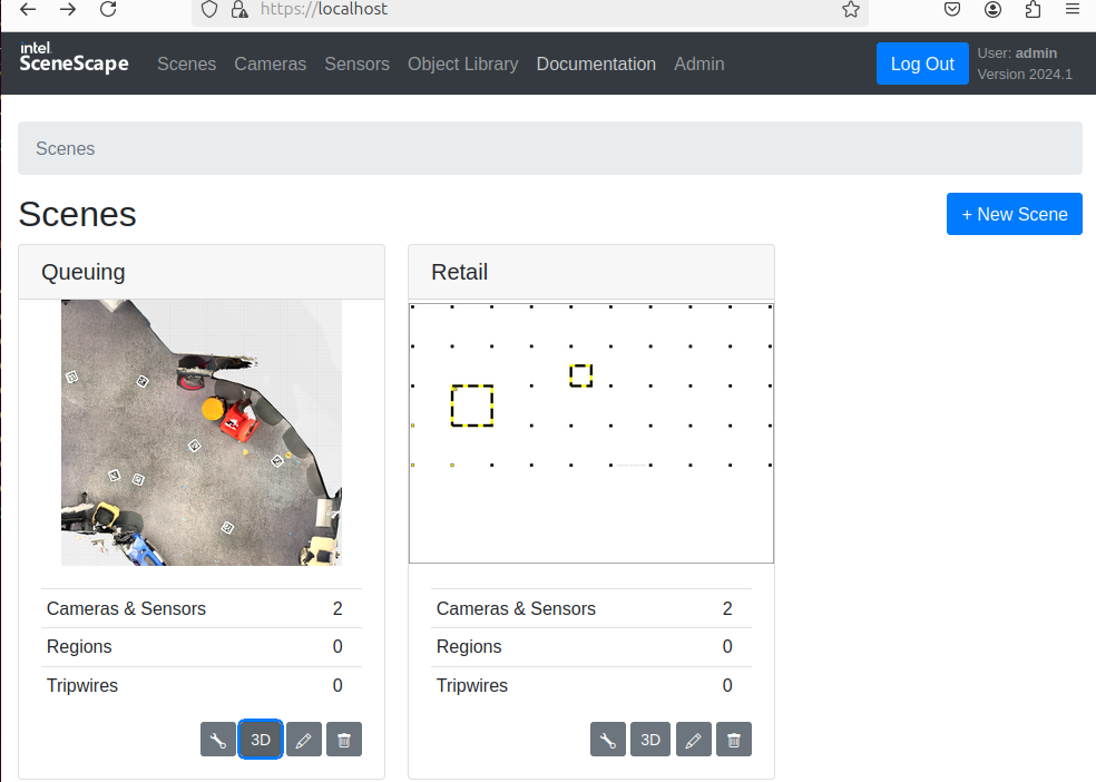 Getting Started with Intel® SceneScape — Open Edge Platform Documentation