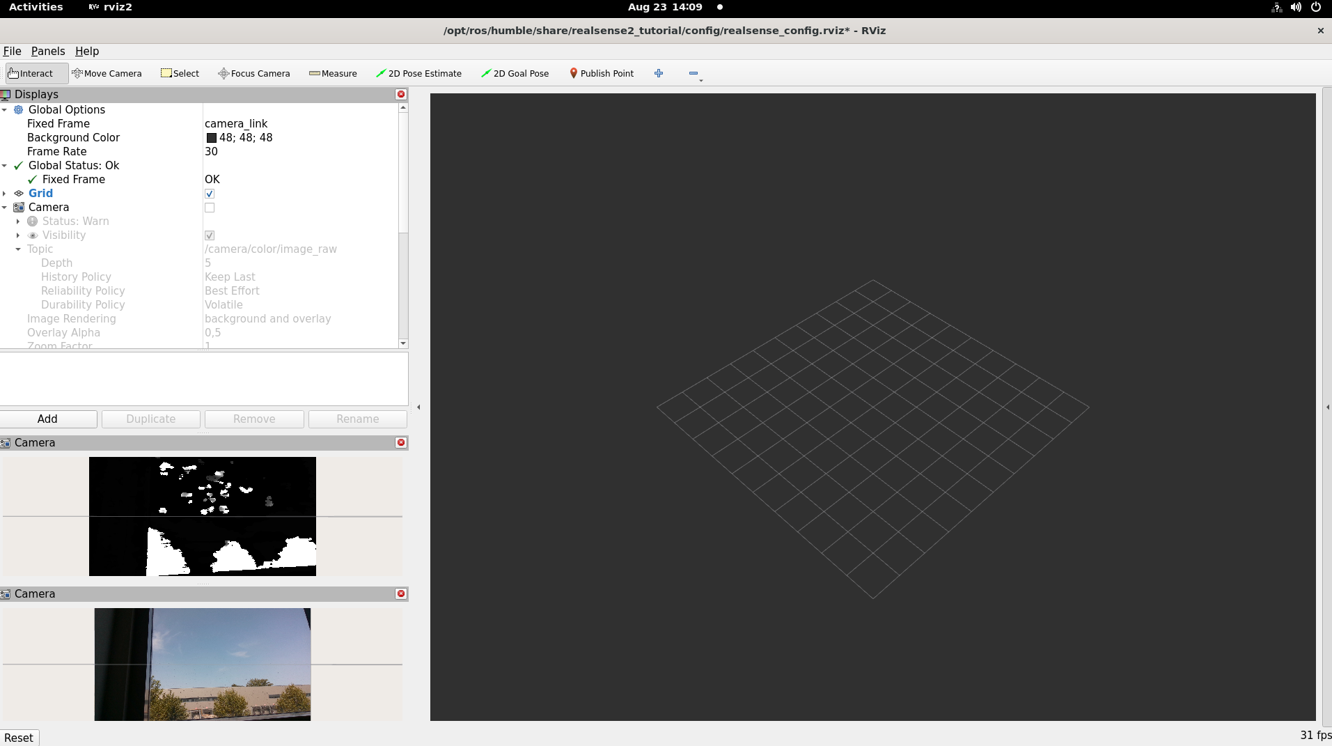 Intel® RealSense™ Camera with ROS 2 Sample Application — Open Edge Platform Documentation